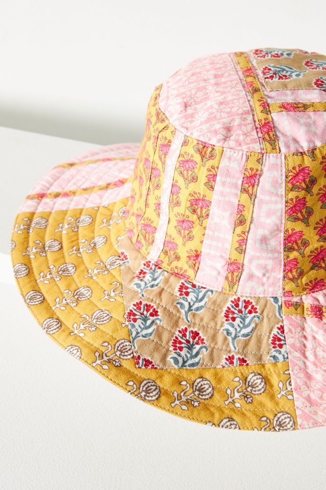 Llani Floppy Block Sun Hat | Anthropologie