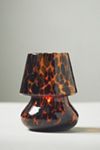 Cheena Petite Ambered Topaz Glass Mushroom Lamp Candle | AnthroLiving