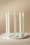 Placid Metal Taper Candle Holder Tray | Anthropologie UK