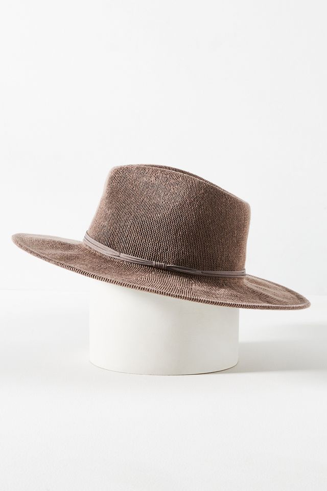 Wyeth Leather-Trimmed Rancher Hat | Anthropologie