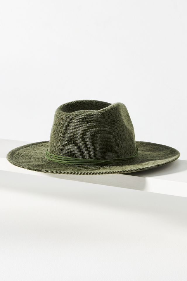 Wyeth Leather-Trimmed Rancher Hat | Anthropologie UK