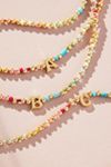 Monogram Beaded Necklace | Anthropologie