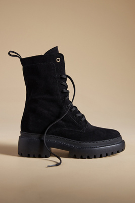 Pilcro Lace-Up Stompy Boots | Anthropologie