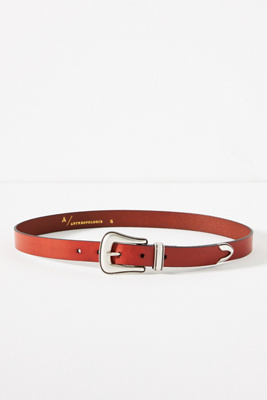 Hensler Western Buckle Leather Belt | Anthropologie UK