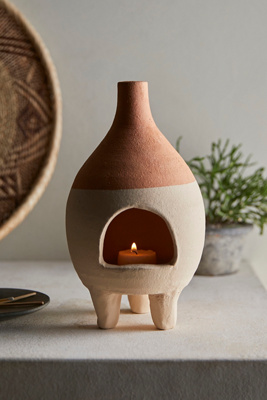 Tabletop Terracotta Chiminea | AnthroLiving