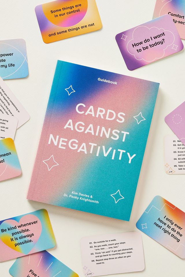 Cards Against Negativity: A Guidebook and Cards to Manifest Positivity | AnthroLiving