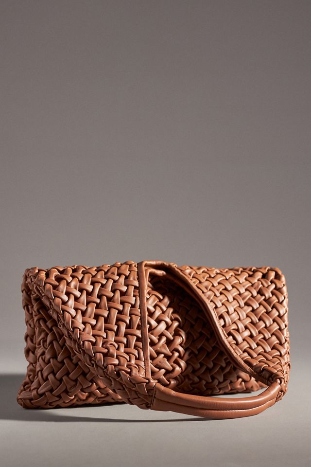 Woven Leather Bag | Anthropologie