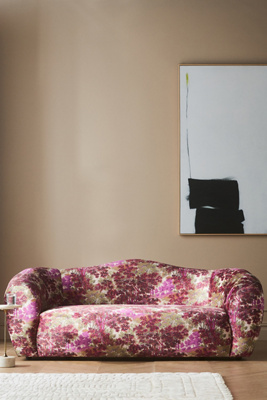 Vienne Velvet Bruna Sofa | AnthroLiving