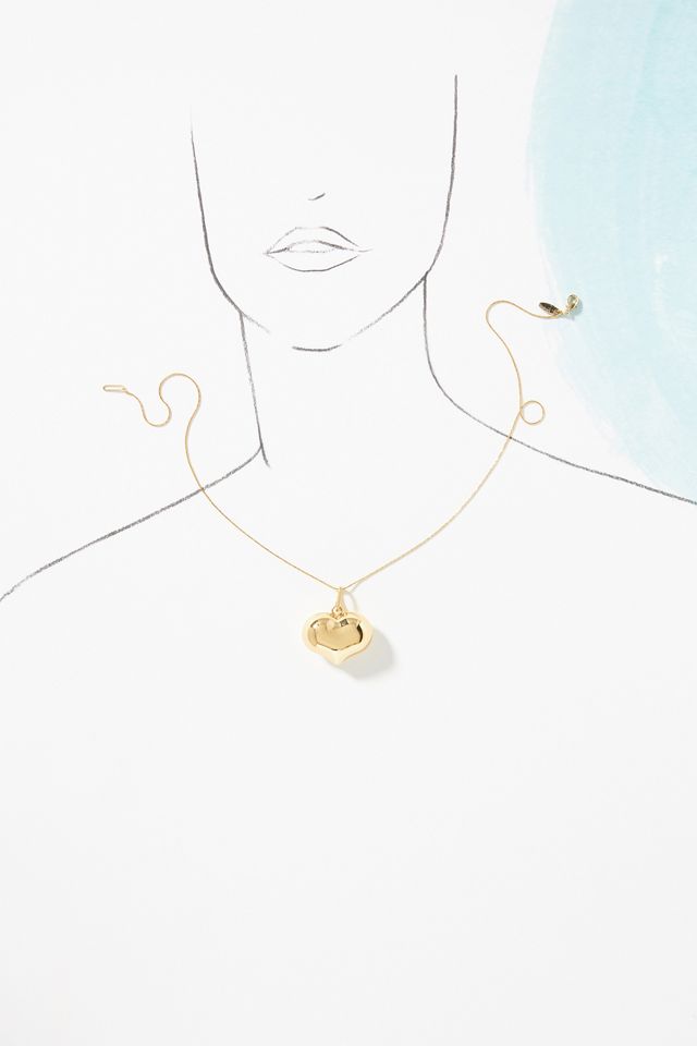 Clare V. Mylar Heart Charm | Anthropologie