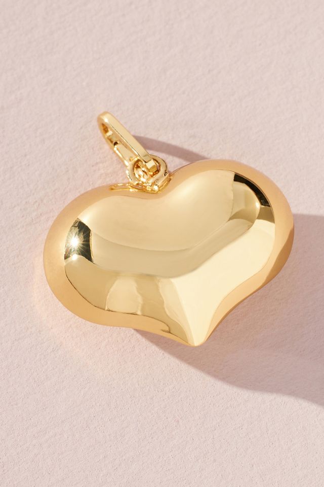 Clare V. Mylar Heart Charm | Anthropologie