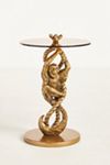 House of Hackney for Anthropologie Monkey Glass-Top Round Side Table ...