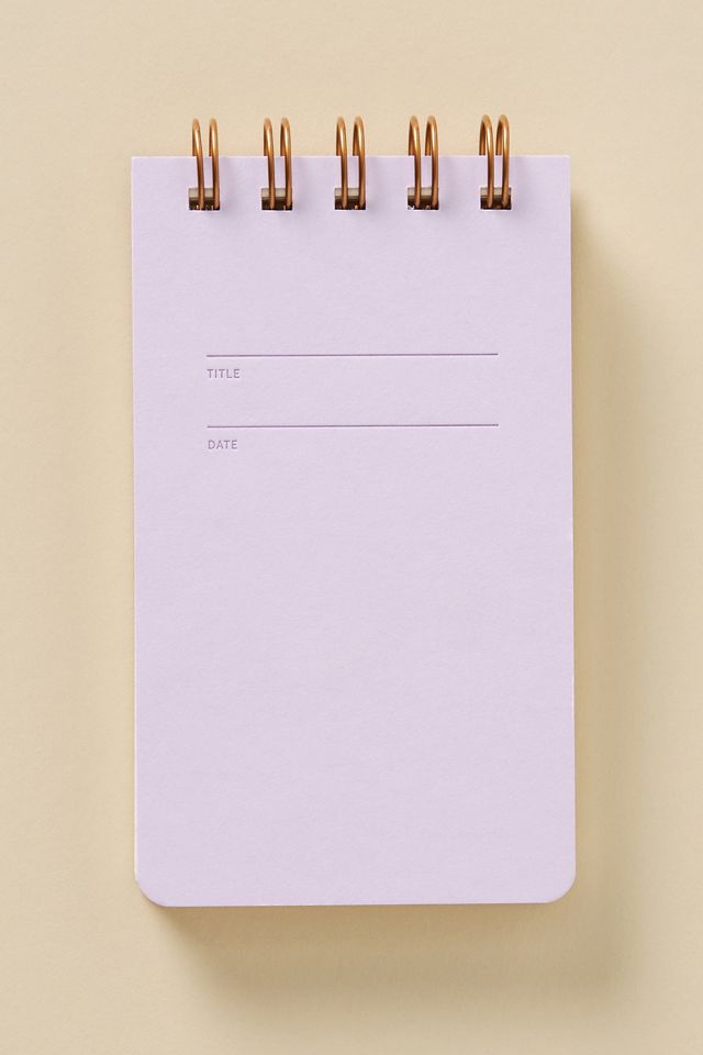 Shorthand Press The Reporter Notebook | Anthropologie