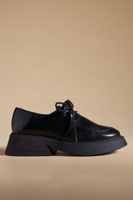 Maeve Flared Oxford Loafers | Anthropologie