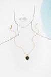 Clare V. Studded Stone Heart Charm | Anthropologie