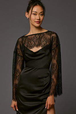 Cropped Lace Shrug | Anthropologie