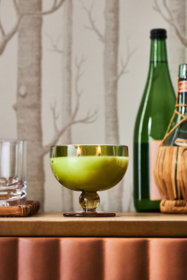 Paddywax Aura Misted Lime Glass Candle | AnthroLiving
