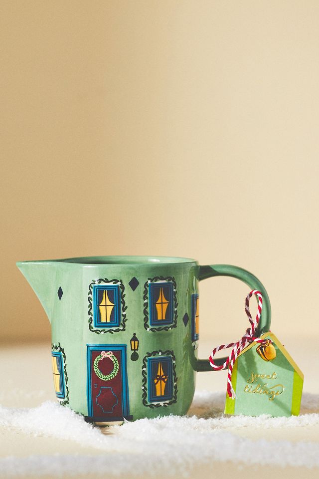 Christmas Chalet Creamer | AnthroLiving