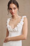 Wtoo by Watters Willa V-Neck Sheath Wedding Gown | Anthropologie