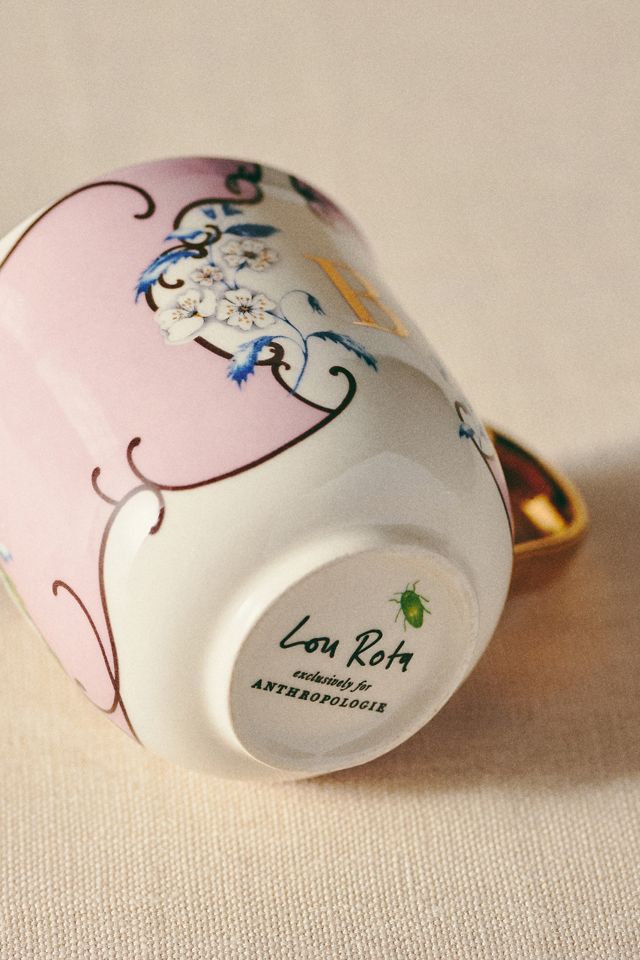 Lou Rota Nature Table Monogram Mug | AnthroHome
