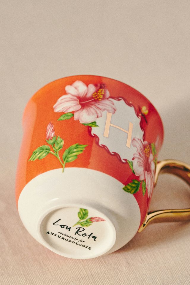 Lou Rota Nature Table Monogram Mug | Anthropologie