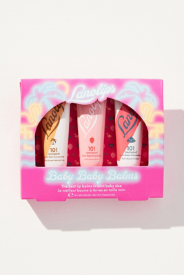 Lanolips Baby Baby Balms Mini Lip Balm Trio Set | Anthropologie