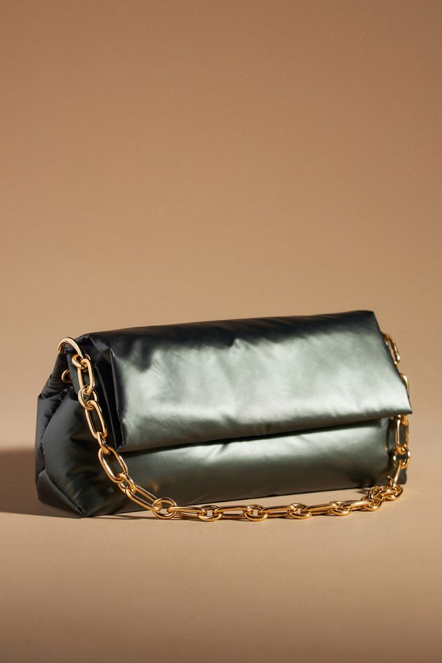 Metallic Puff Shoulder Bag | Anthropologie