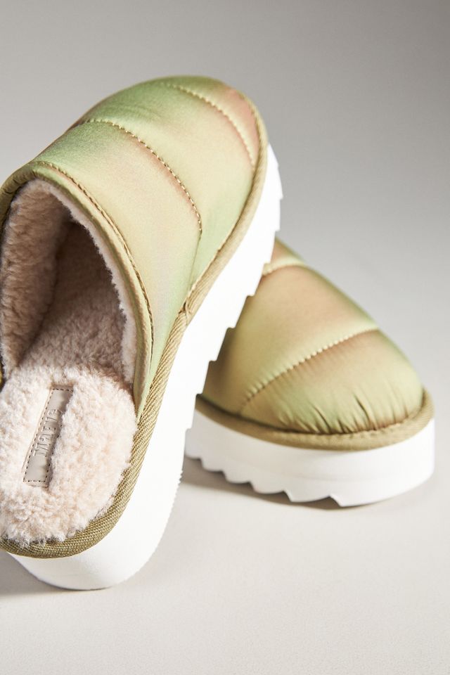 Maeve Puffy Platform Slippers | Anthropologie