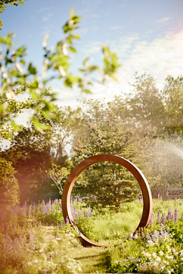 Weathering Steel Moon Gate | Terrain