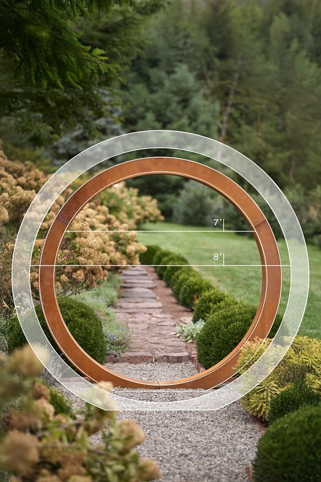Weathering Steel Moon Gate | Terrain