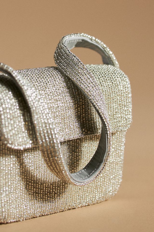 The Super Mini Fiona Beaded Bag | Anthropologie