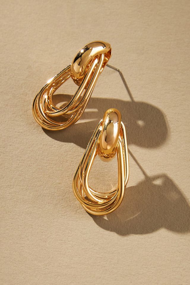 Teardrop Layers Earrings | Anthropologie