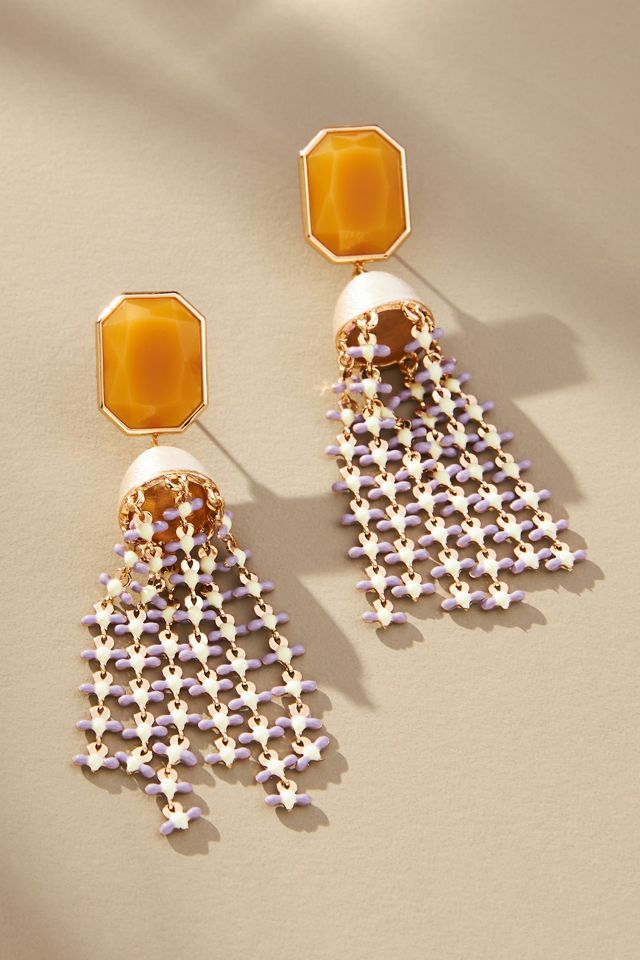 Pendant Mini Waterfall Earrings | Anthropologie