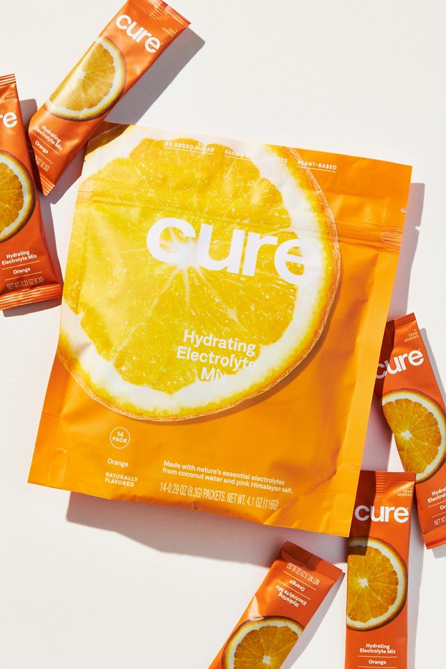 Cure Hydration Orange Hydrating Electrolyte Drink Mix | Anthropologie