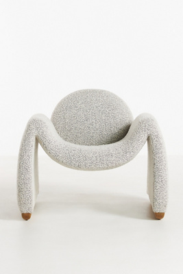 Rowan Bouclé Accent Chair | AnthroLiving