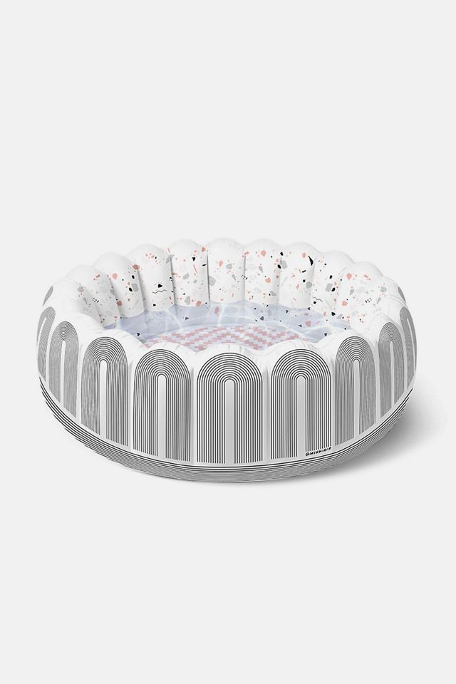 Minnidip Tufted Venezia Luxe Inflatable Pool | AnthroLiving