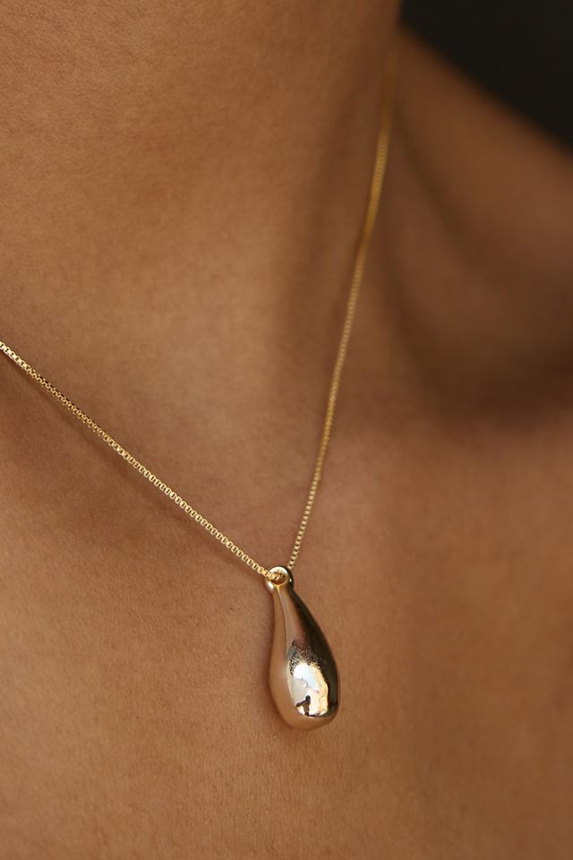 Teardrop Pendant Necklace | Anthropologie