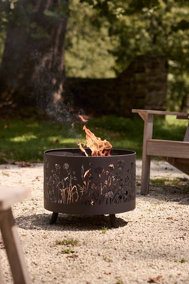 Floral Fire Pit | AnthroLiving
