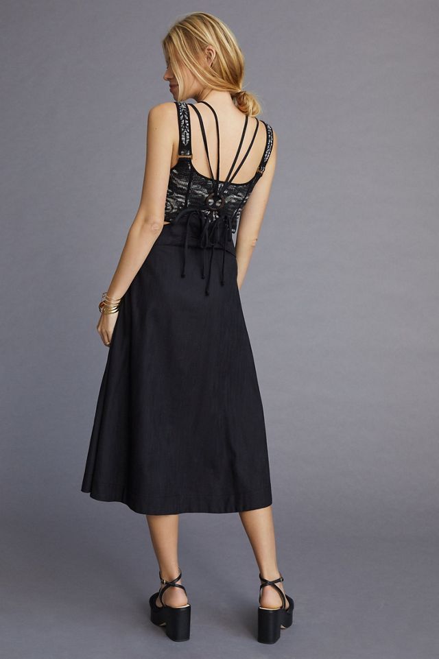 Modern Pinafore Skirt | Anthropologie