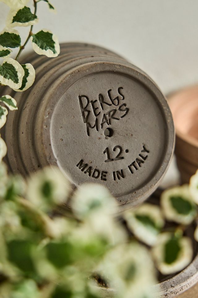 Bergs Mars Pot + Saucer Set | Anthropologie