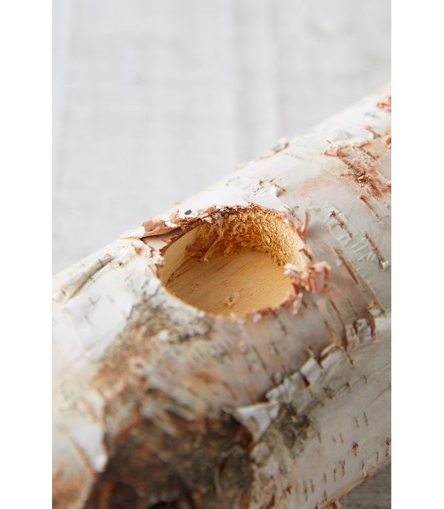 Birch Log Tea Light Holder | Terrain