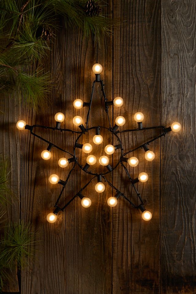 Stargazer Star Socket Wreath | AnthroLiving