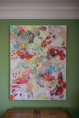 Hayley Morée Strawberry Fields Original Wall Art | AnthroLiving