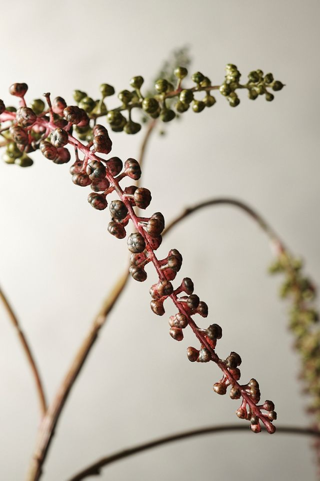 Faux Purple Berry Spray | Terrain