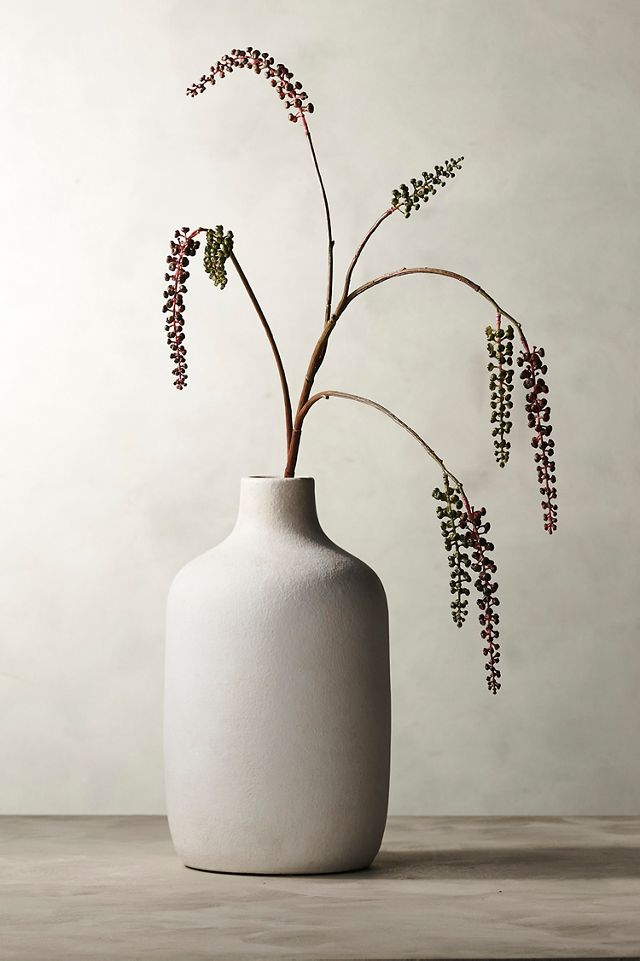 Faux Purple Berry Spray | Anthropologie