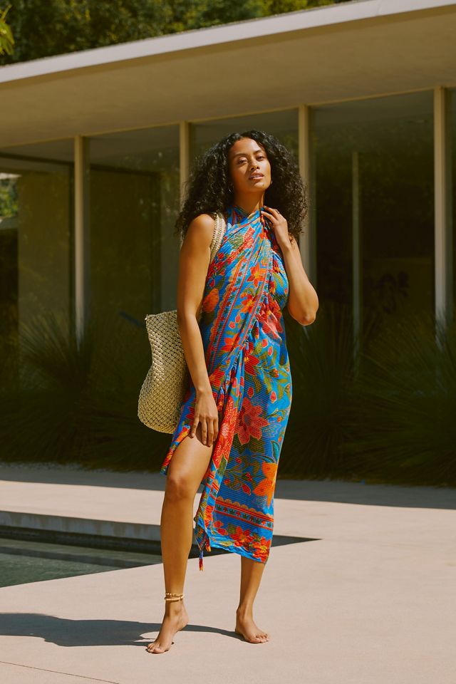 Farm Rio Tropical Beach Wrap | Anthropologie