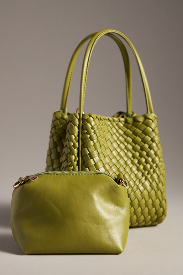 The Hollace Tote: Woven Mini Edition | Anthropologie
