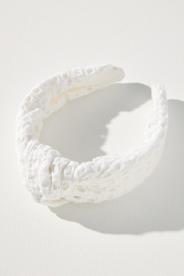 Eyelet Headband | Anthropologie