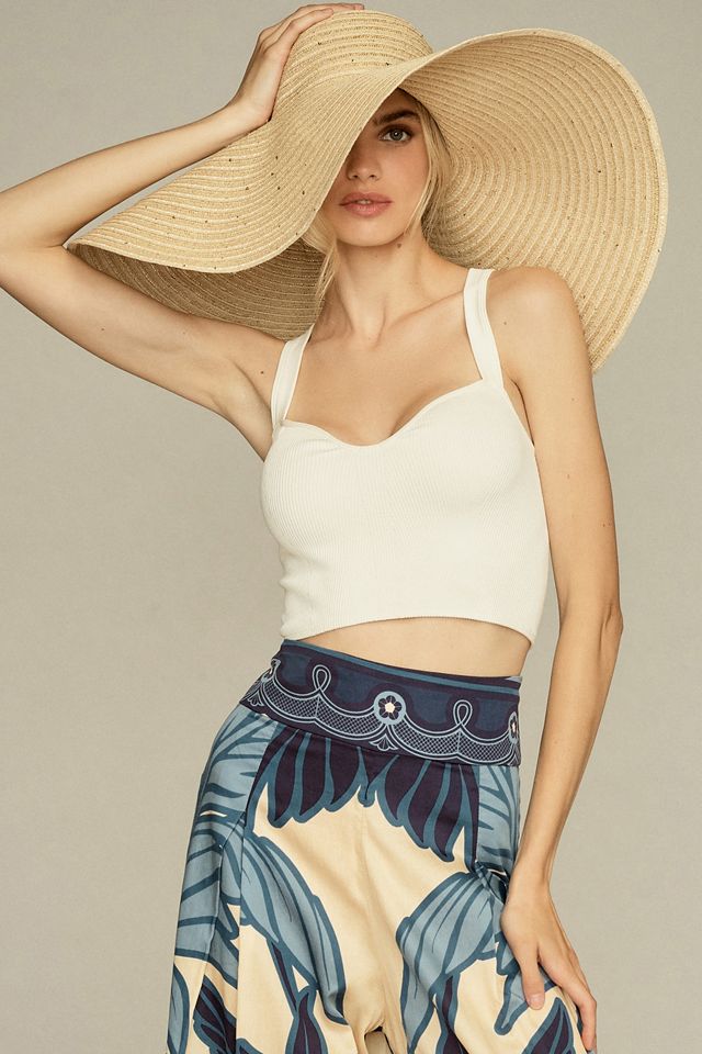 San Diego Hat Co. Santa Rosa Wide-Brimmed Floppy Hat | Anthropologie