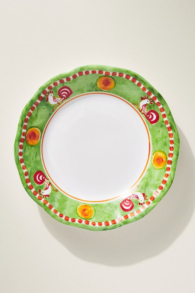 Vietri Melamine Campagna Salad Plate | AnthroLiving