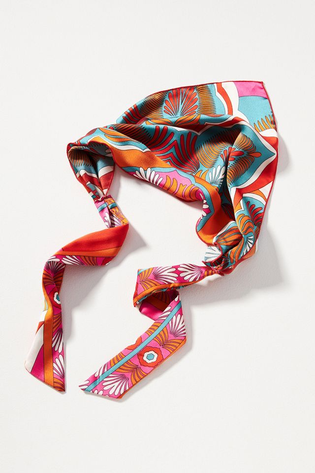 Vibrant Funky Head Scarf | Anthropologie